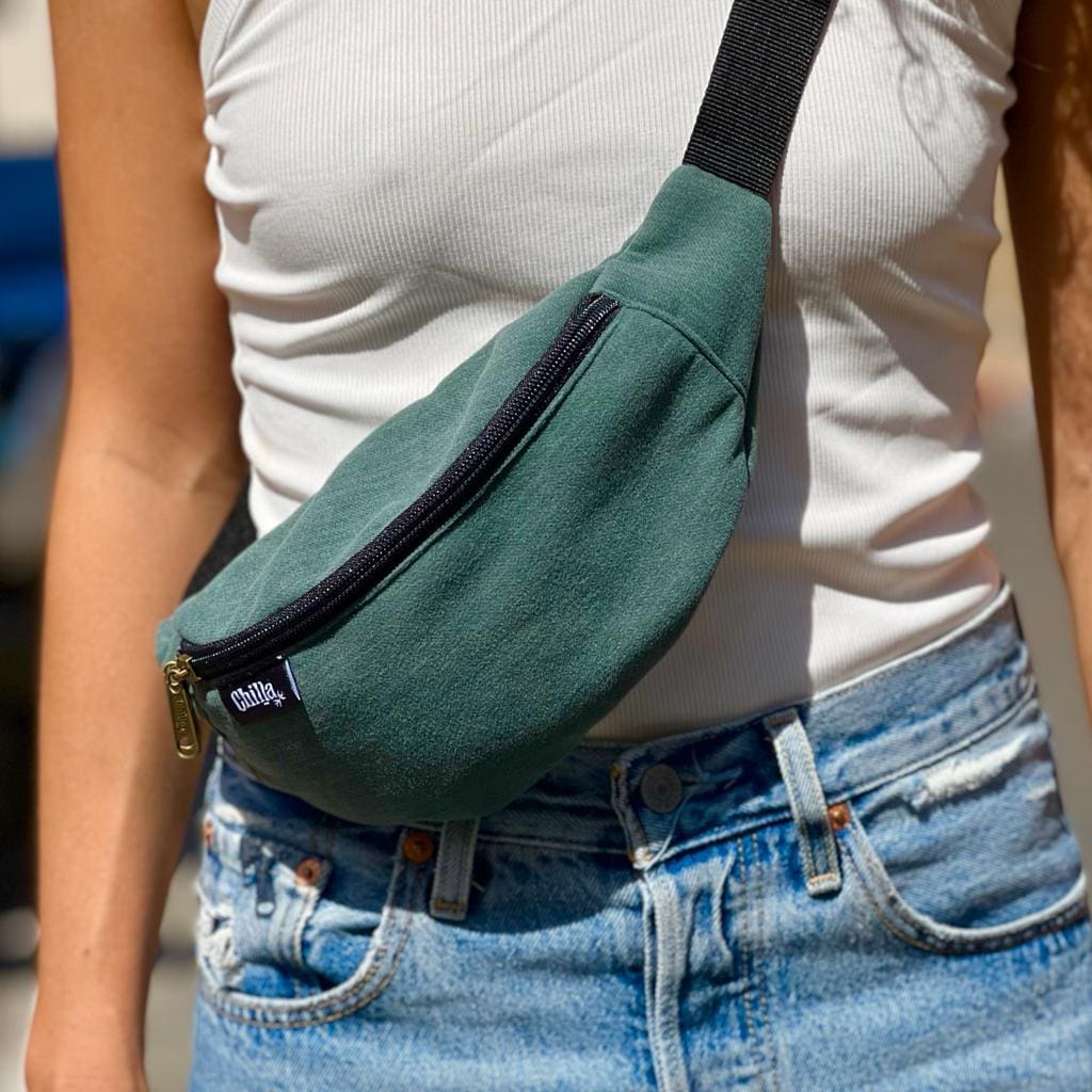 Bottle Green Roni Fanny Pack